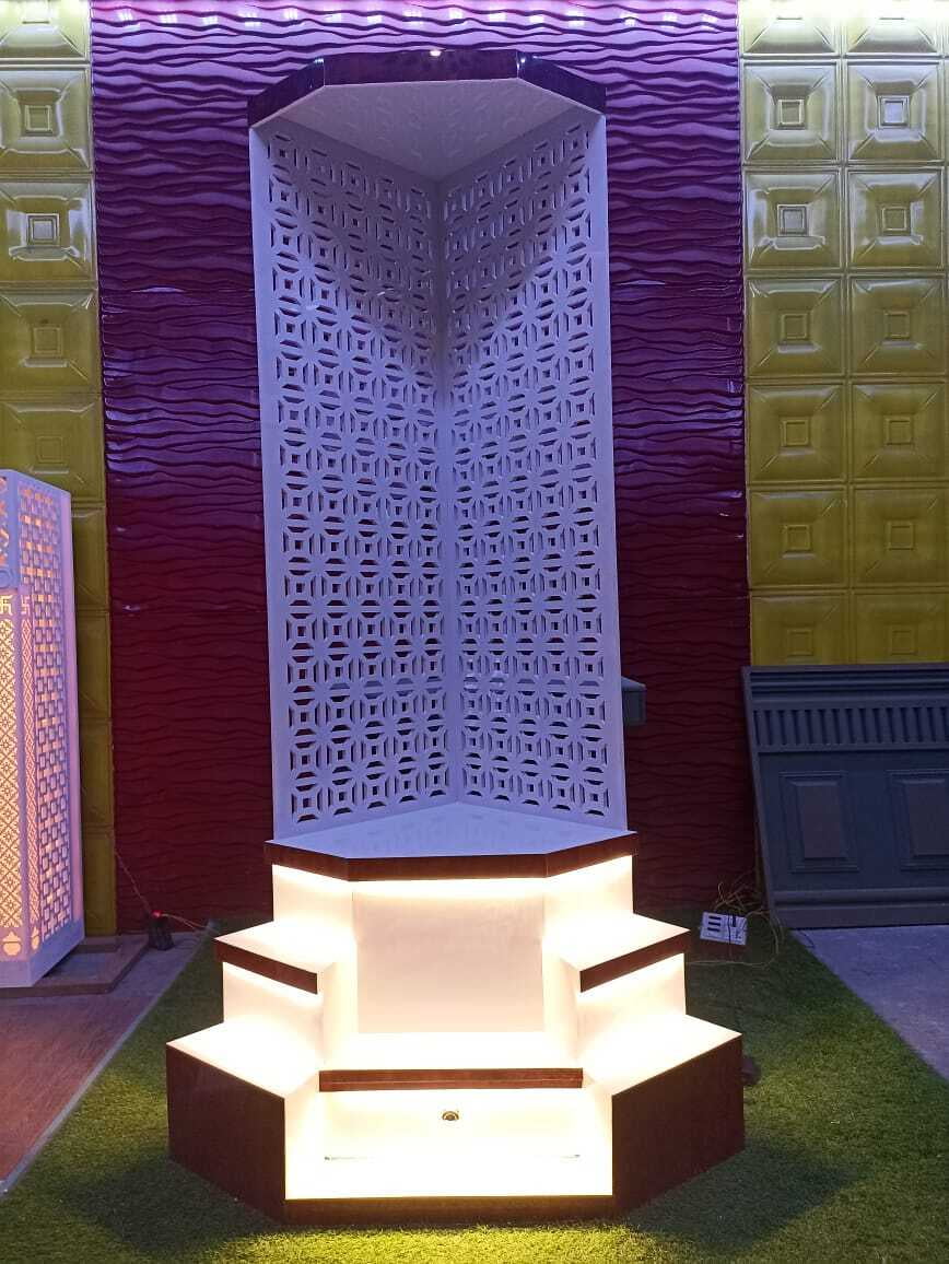 Buy WPC Jali Mandir with Drawers Online | Best Price Guaranteed