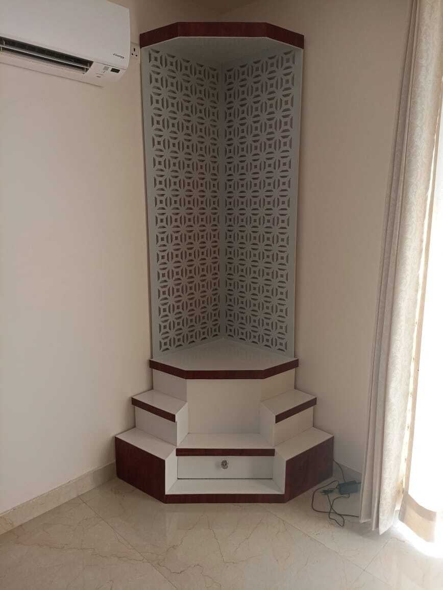 Buy WPC Jali Mandir with Drawers Online | Best Price Guaranteed